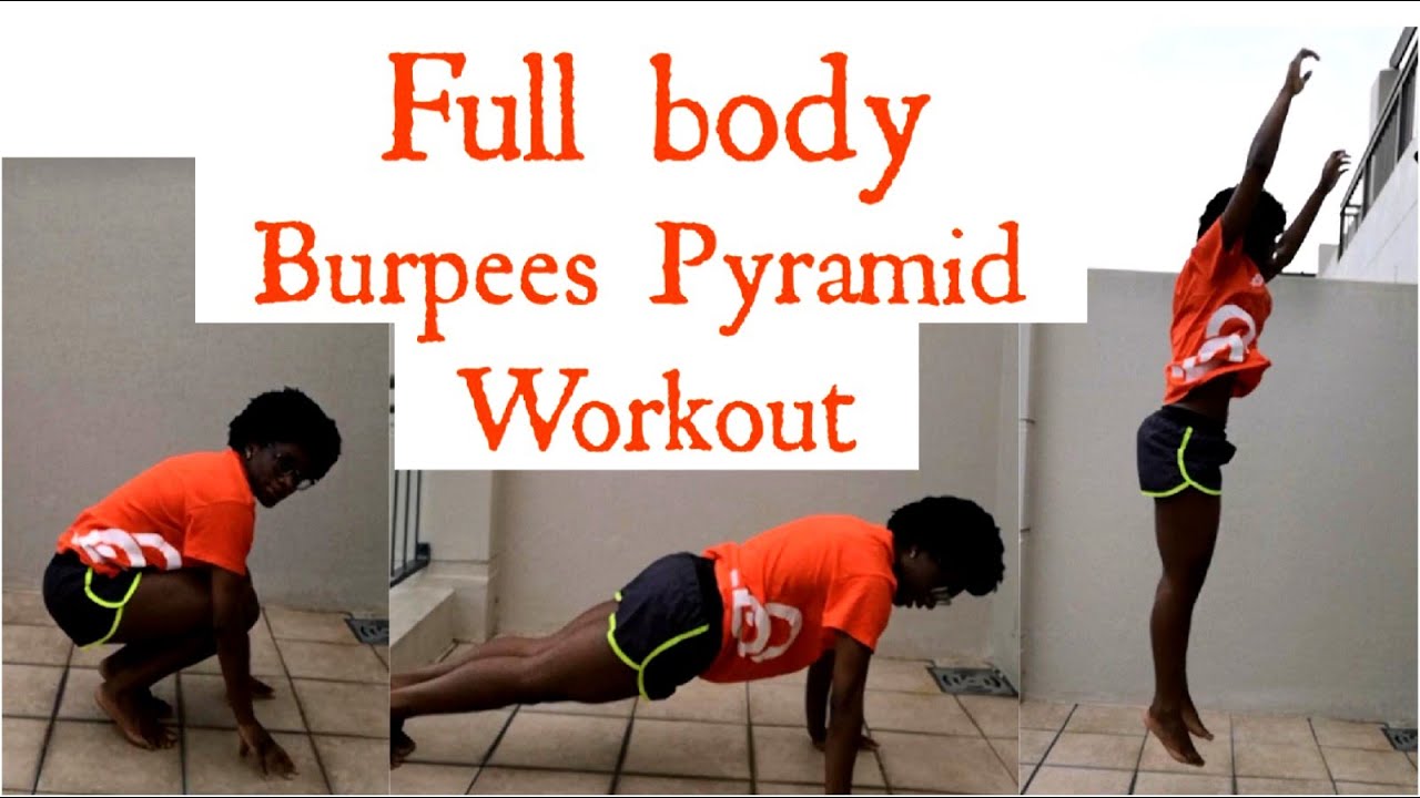 Burpees Pyramid Workout l Full Body Home Routine l Quarantine 2020 ...