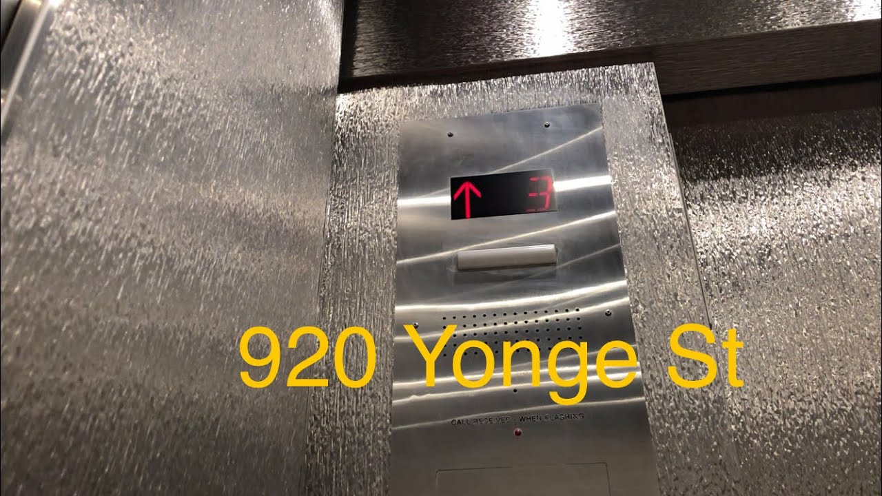 Traction Elevators at 920 Yonge Street Toronto, ON - YouTube