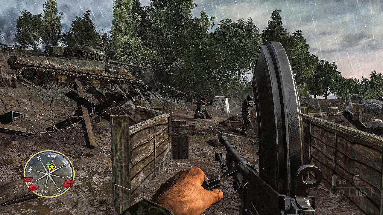 Hill 262 , Mont Ormel Battle｜Polish 1st Armored Division｜Call of Duty 3 ...