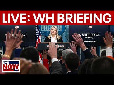 LIVE: White House Press Briefing amid \