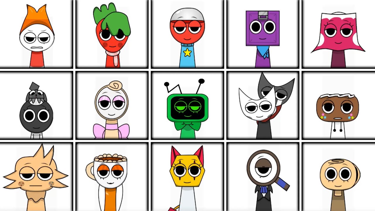 Incredibox Sprunki Dandy's World Sprunki Normal Versions Vs Horror ...