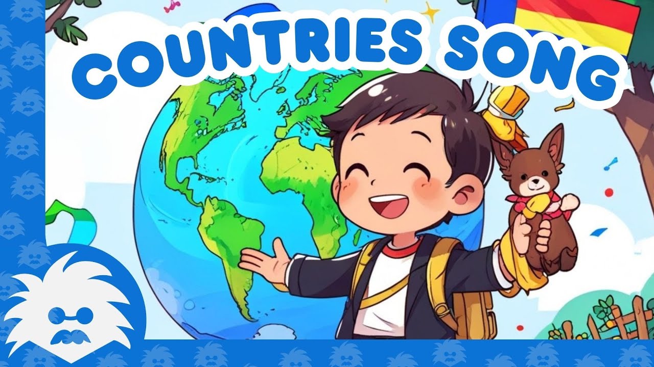 Countries Song - Learn the Alphabet with Countries A to Z - Geography ...