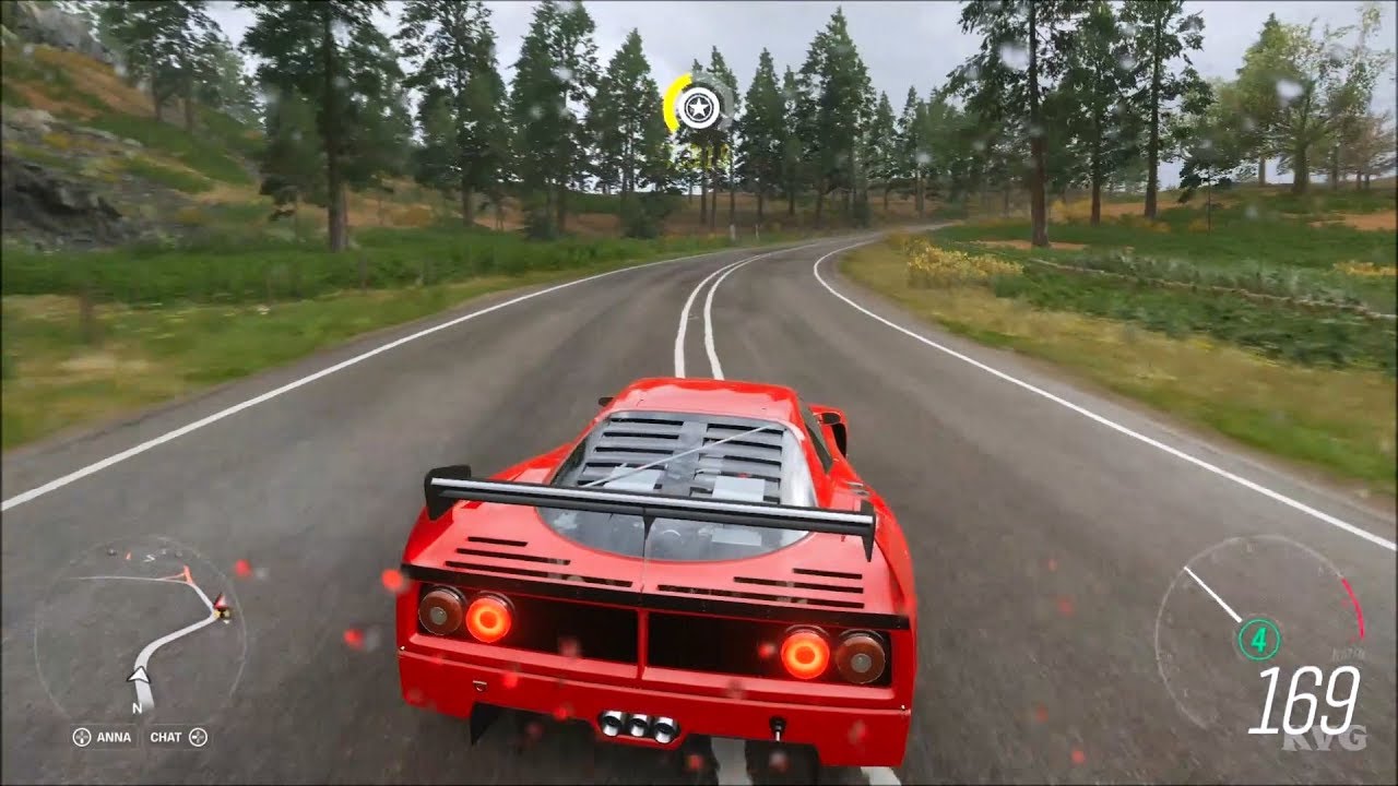 Forza Horizon 4 - Ferrari F40 Competizione 1989 - Open World Free Roam ...