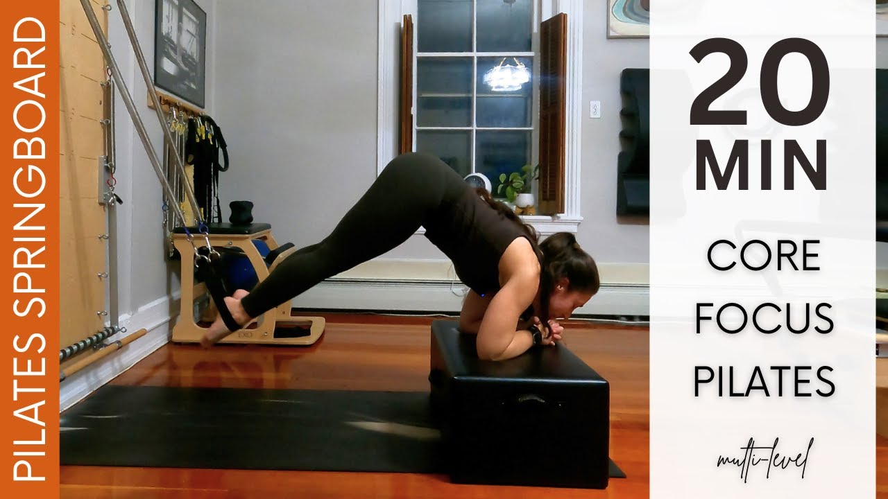 AB FOCUSED PILATES SPRINGBOARD WORKOUT | 20 Min | Intermediate Level ...