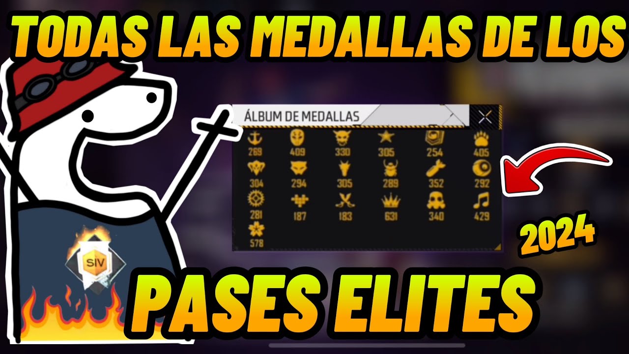 Así se ve el ALBUM DE MEDALLAS con TODOS LOS PASES ELITES Y BOOYAH de ...