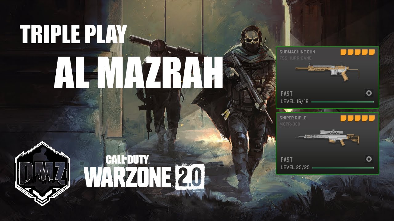 Call of Duty Warzone 2.0: DMZ Triple Gameplay on Al Mazrah - FSS ...