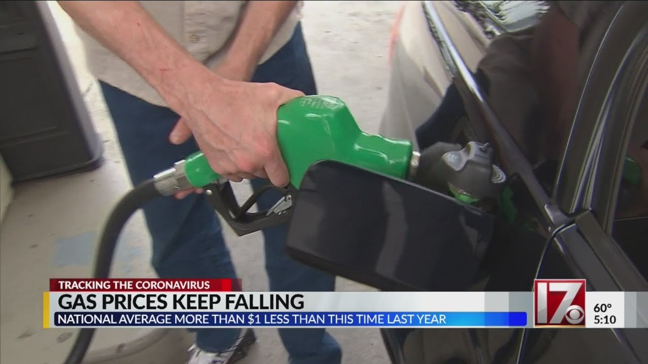 Gas prices keep falling - YouTube