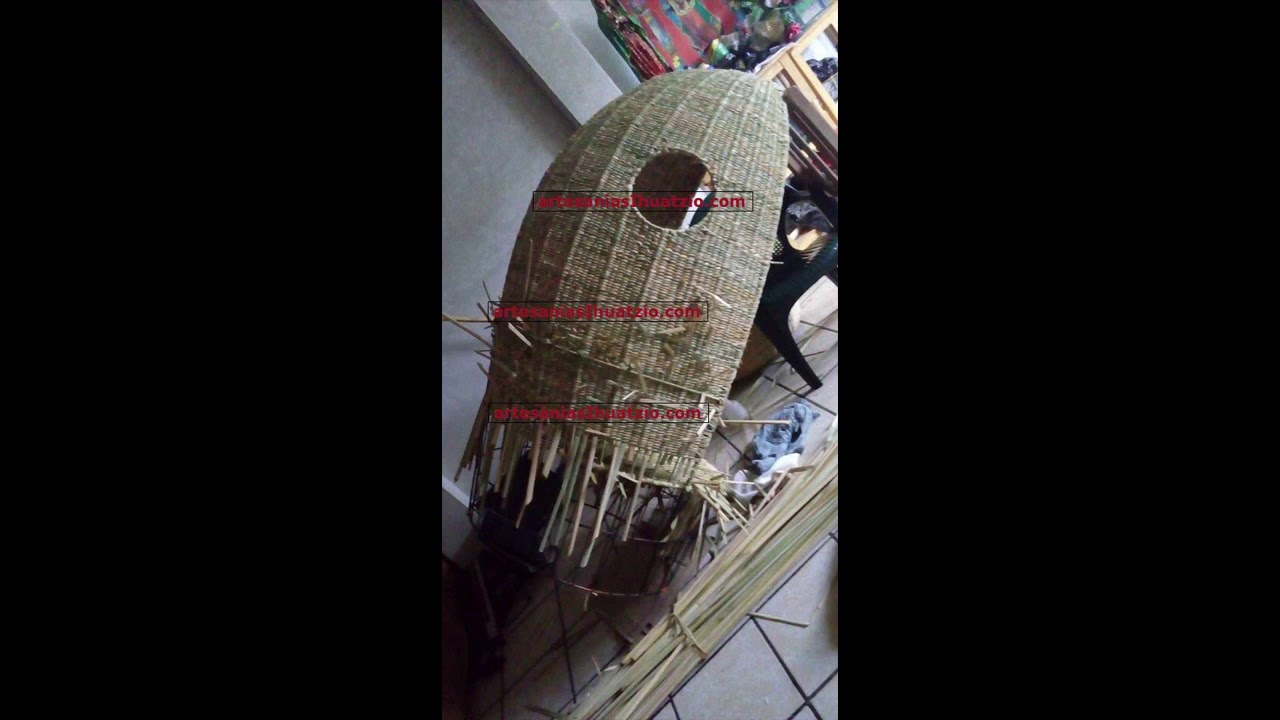 Artesanias de chuspata silla - YouTube