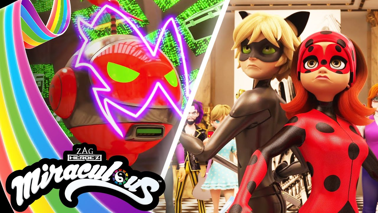 🐞 HACK-SAN – Superzłoczyńca ☯️ | Sezon 4 | Miraculous: Biedronka i ...
