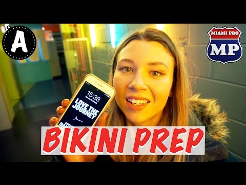 BIKINI PREP FOR MIAMI PRO | 8 Days Out | Anastasia Ivanova