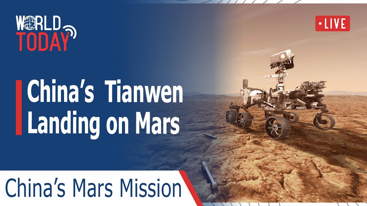 China on Mars: Tianwen-1 Lands Successfully on Mars - YouTube
