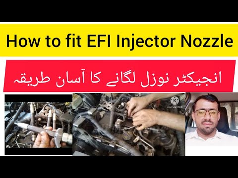 How to fit injector nozzle of land rover 2.4 | injector nozzle of ...