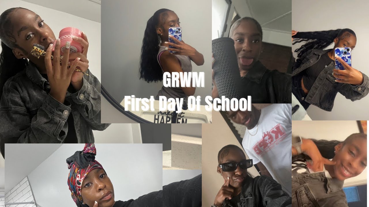 GRWM First day of school || High school Edition - YouTube