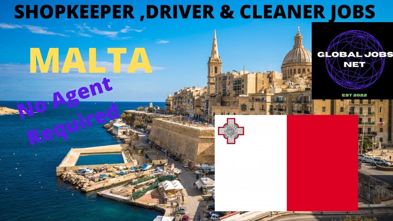 JOBS IN MALTA | SHOPKEEPER JOBS IN MALTA | HOW TO APPLY CLEANER JOBS IN ...