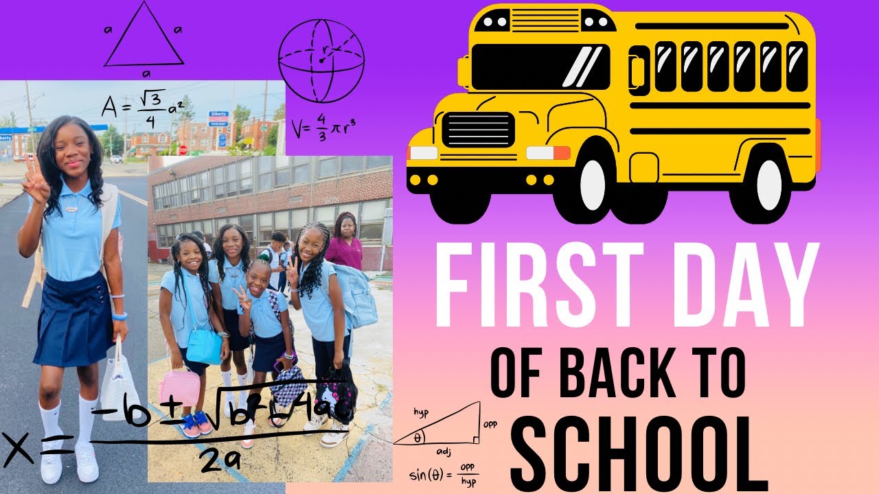 Sariah first day back to school 2023. Baby first doctors appointment 👼🏽 ...