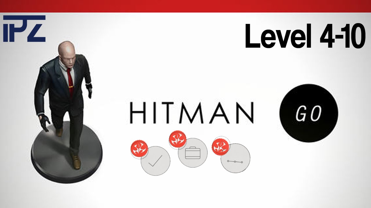 HITMAN GO Level 4-10 (17 Rounds + Suitcase) - YouTube