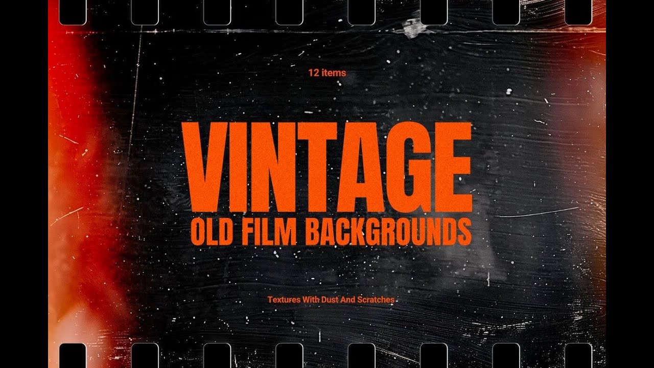 Vintage Old Film Textures Stock Graphics Download - YouTube
