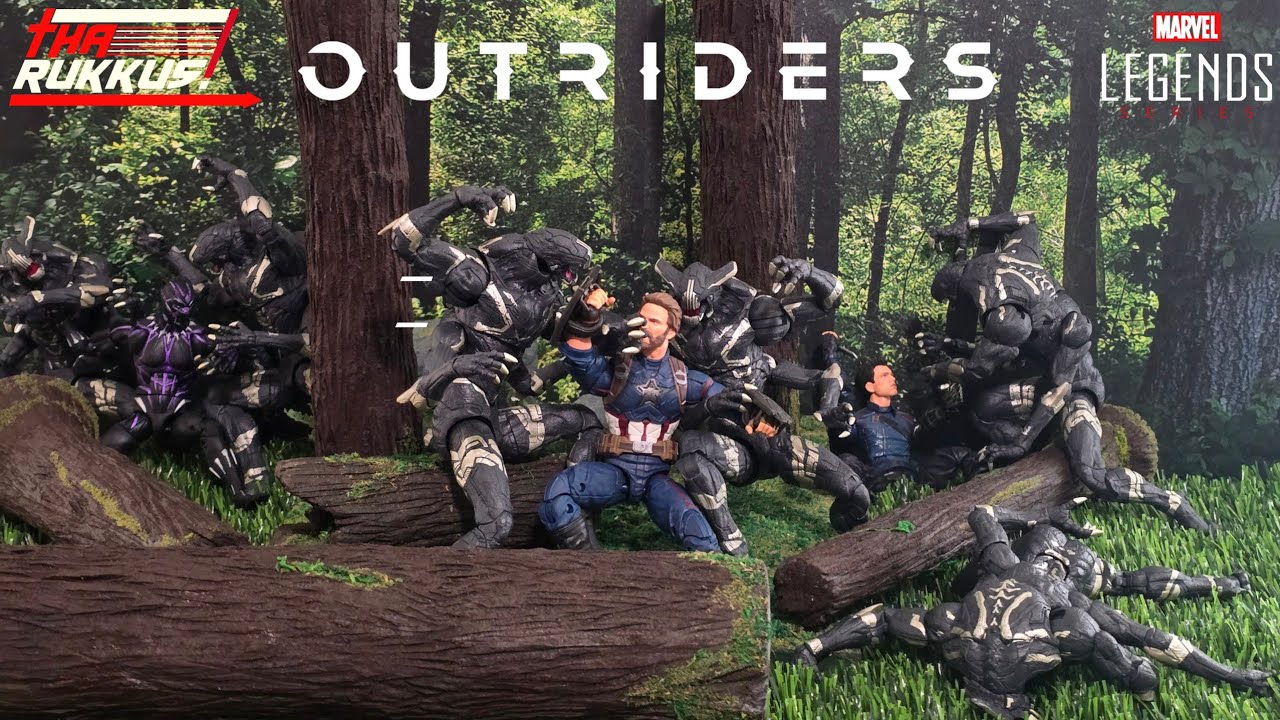 Marvel Legends Avengers Infinity War Outriders 2 Pack - YouTube