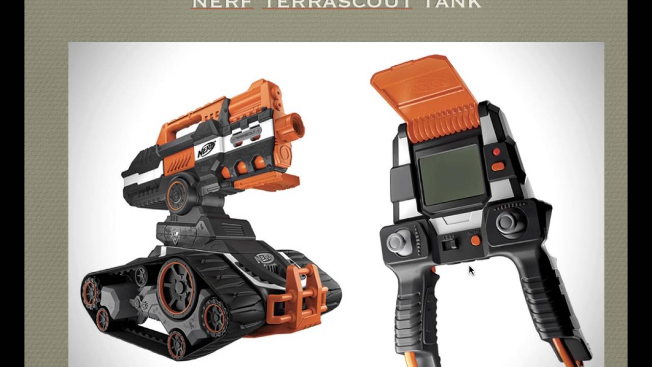 nerf news: terrascout tank (nederlands) - YouTube
