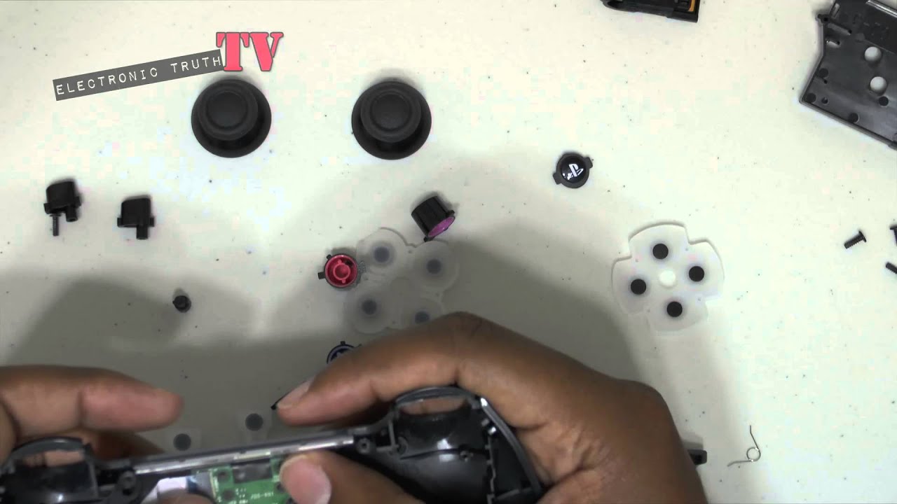 How to Mod a PS4 Controller Tear Down Part 2 - YouTube