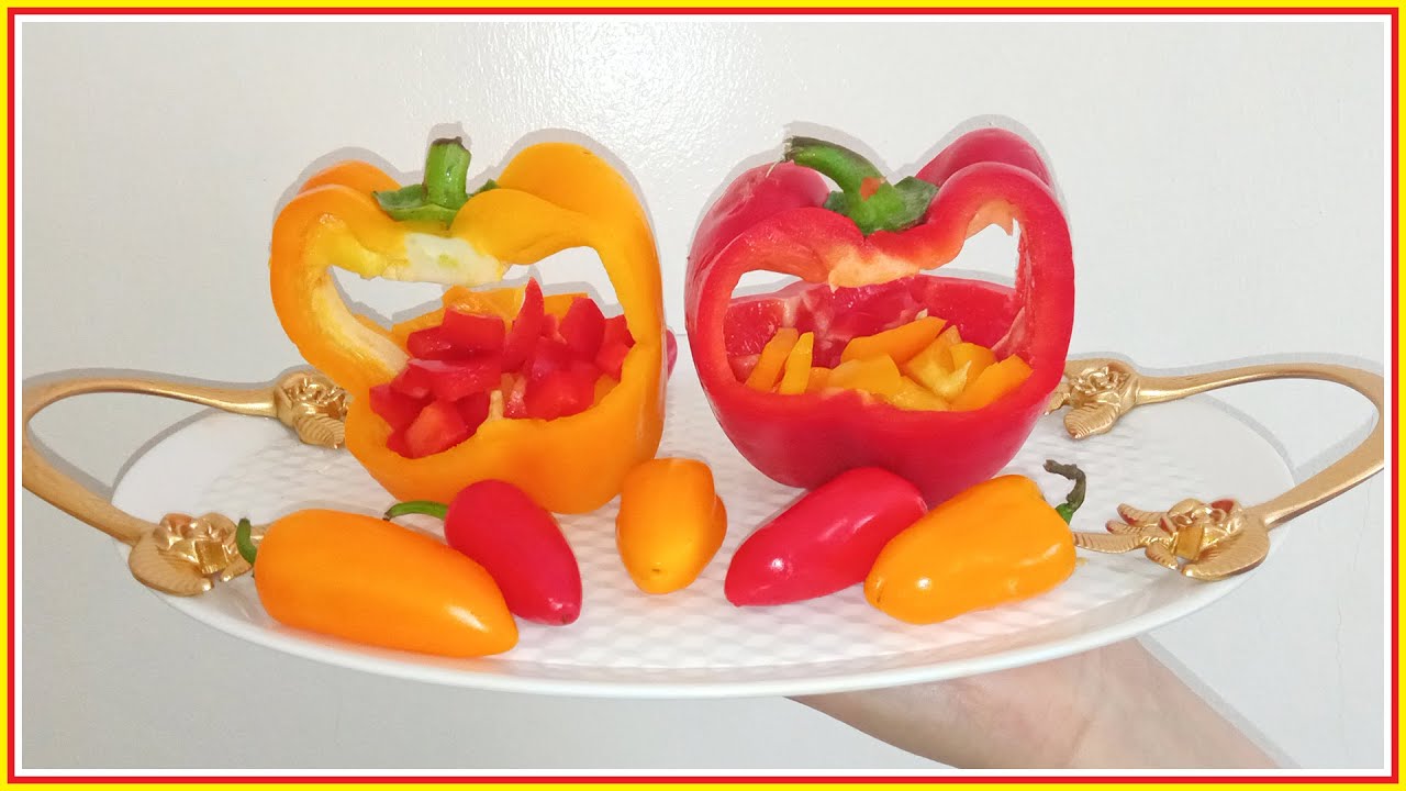 Bell pepper basket - How to make amazing Bell Pepper basket for your ...