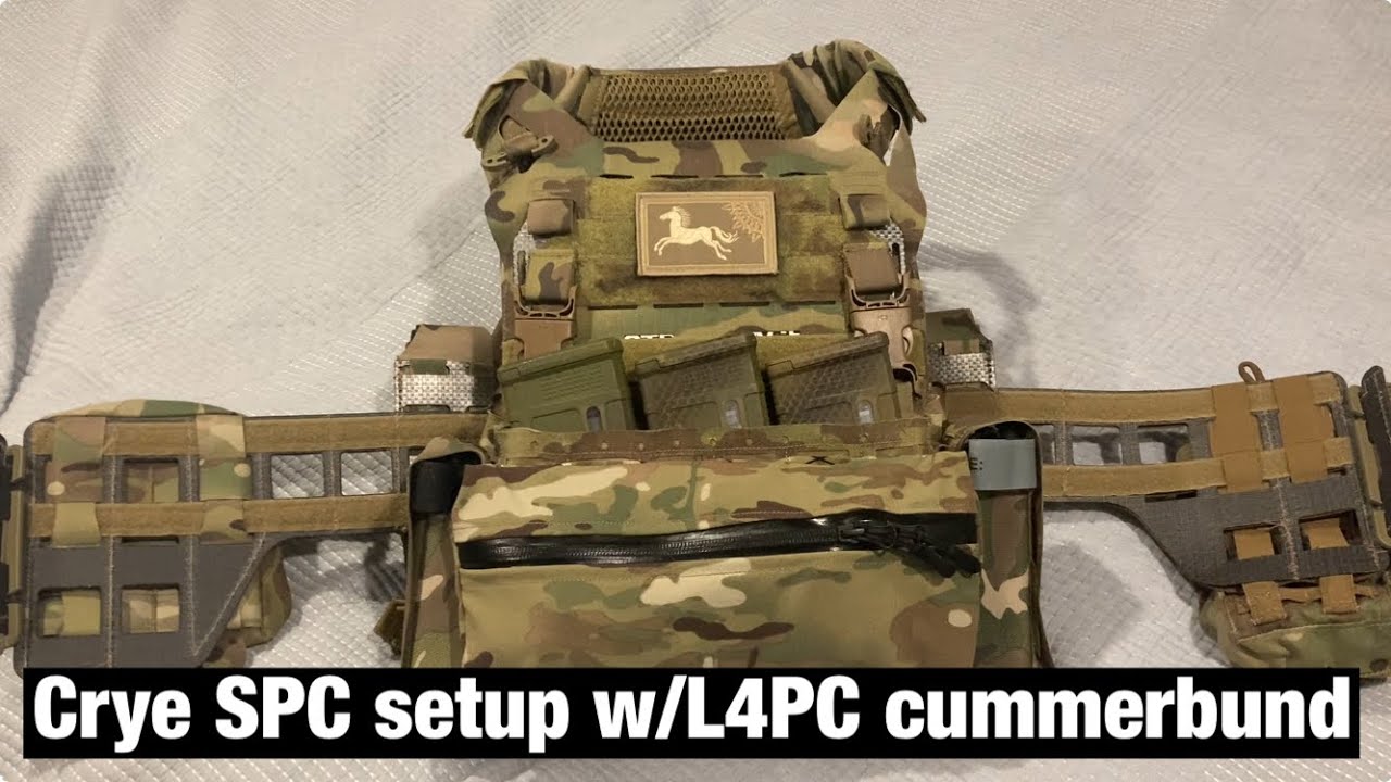 Crye SPC setup with L4 Performance cummerbund - YouTube