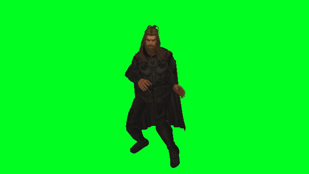 Thor dancing green screen - YouTube