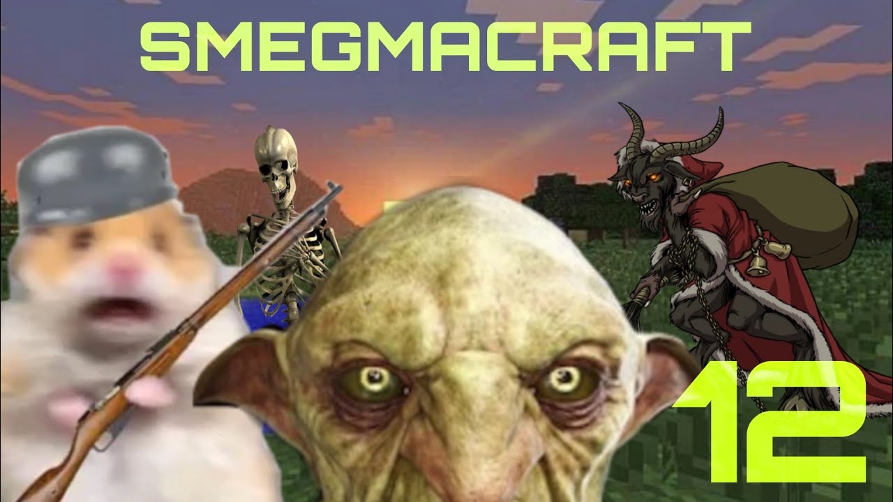 KRAMPUS LASCIA STRISCE DI SMEGMA 😳 - SMEGMACRAFT #12 - YouTube