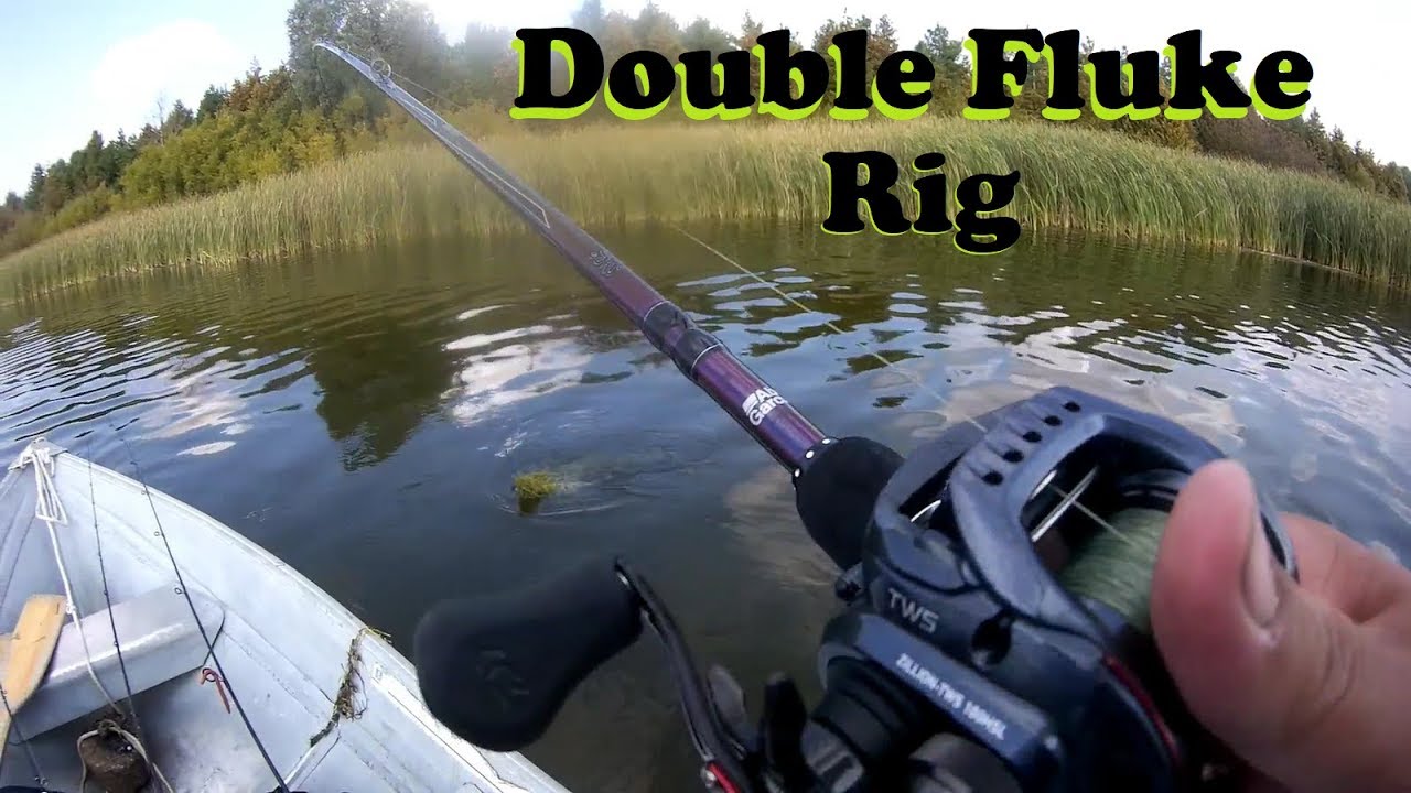 Double fluke rig - YouTube