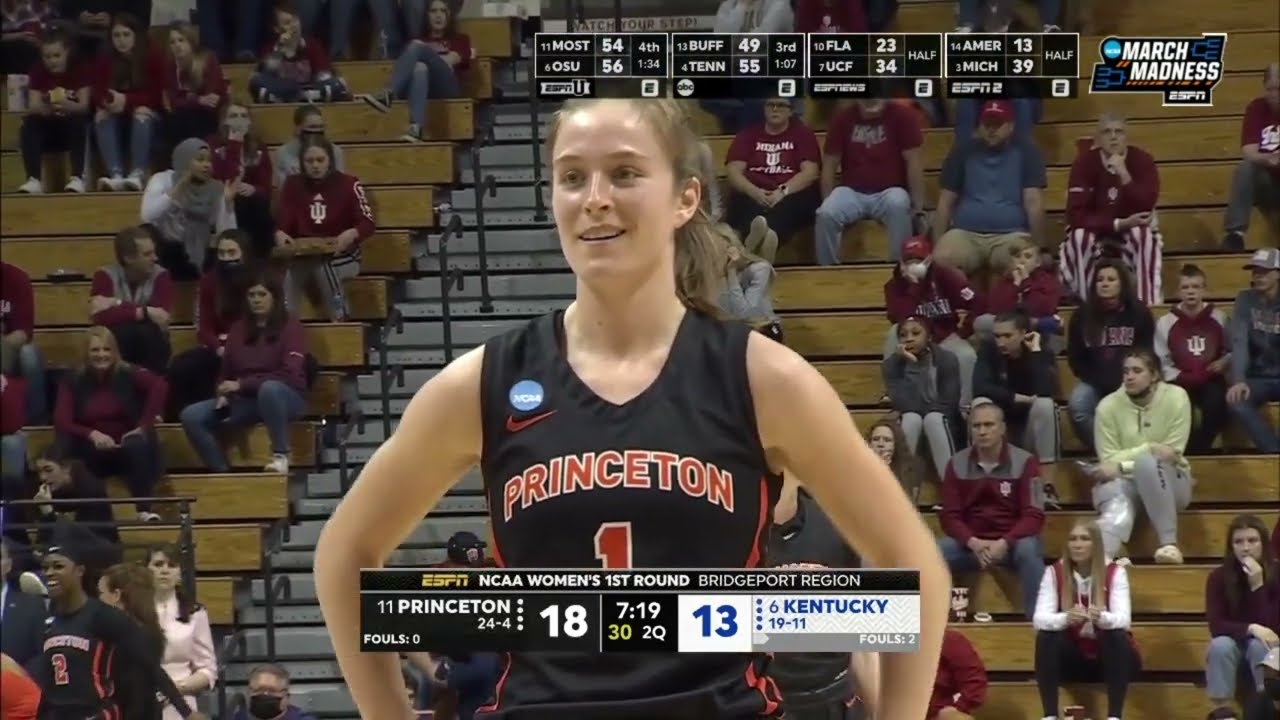 2022/03/19 - #11 Princeton vs #6 Kentucky - First Round NCAA Women's ...