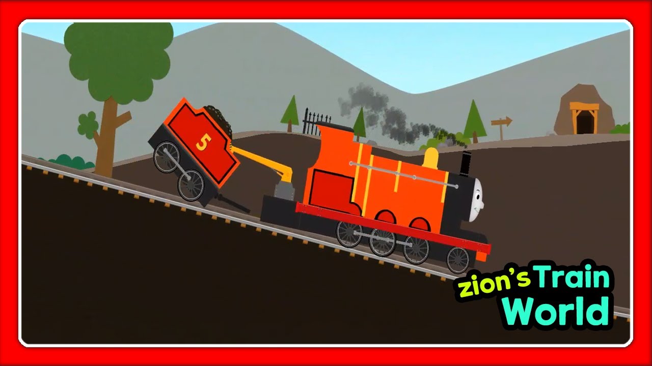 Labo Brick Train #911 James the Red Engine - YouTube