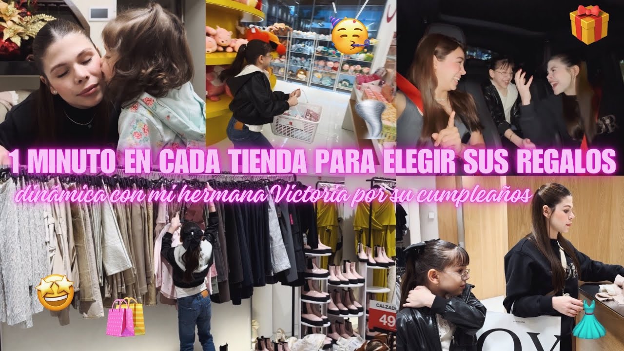1 MINUTO PARA ELEGIR SUS REGALOS… reto para Victoria | VLOG - YouTube
