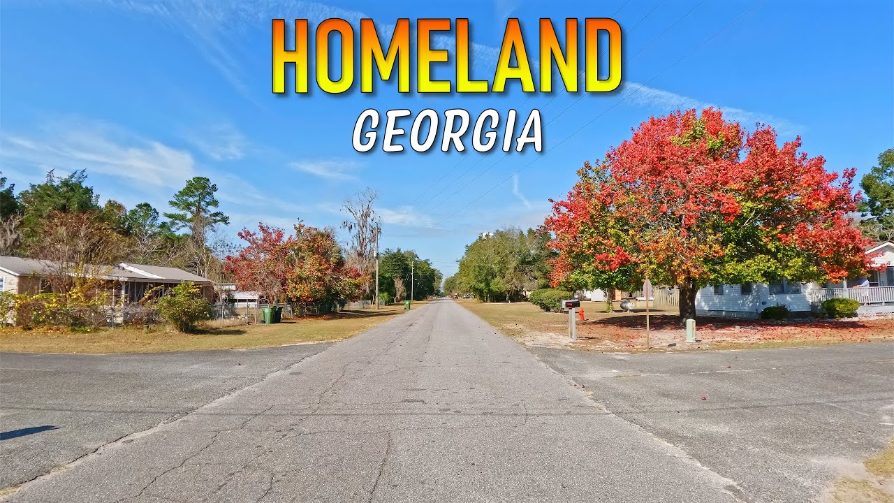 Driving Through Homeland Georgia - YouTube