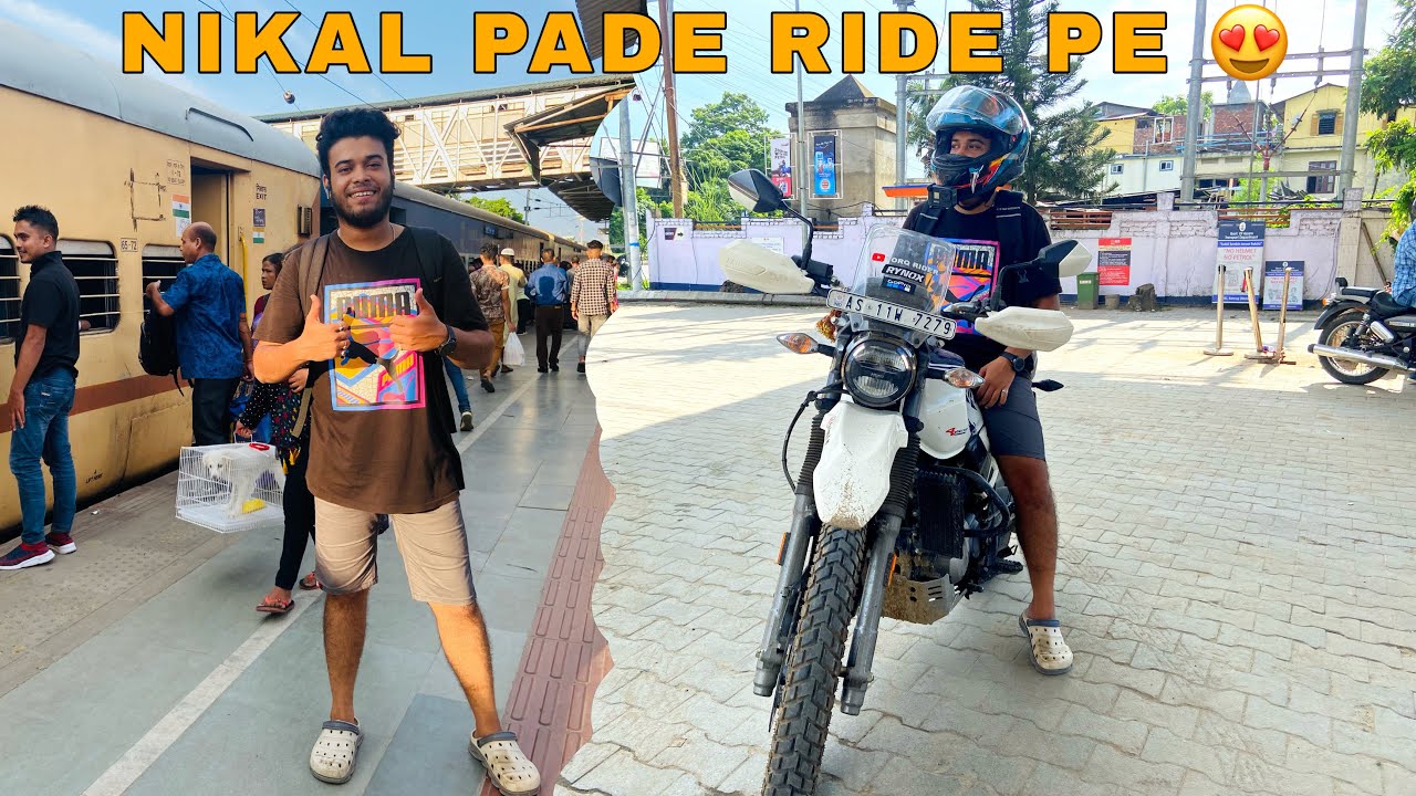 NEW RIDE START 😍 || GUWAHATI TO SILCHAR BY TRAIN || TRAIN JOURNEY AFTER ...