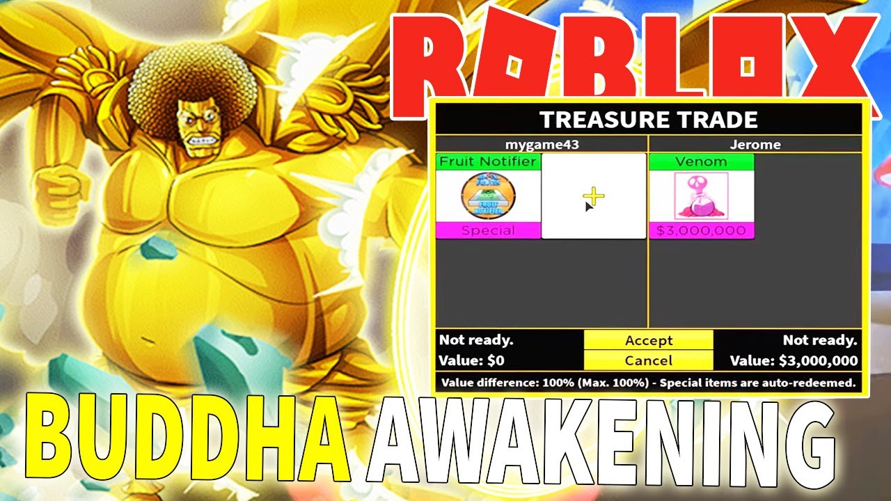 Roblox - THỨC TỈNH TRÁI BUDDHA V2 TRONG UPDATE 15 VÀ TRAO ĐỔI GAMEPASS ...