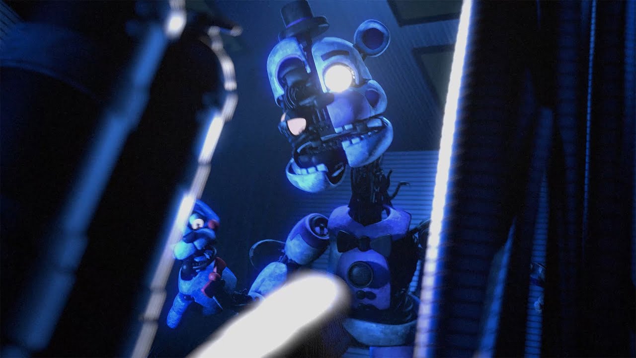 Ennard Funtime Freddy FNaF Jumpscare Animation - YouTube