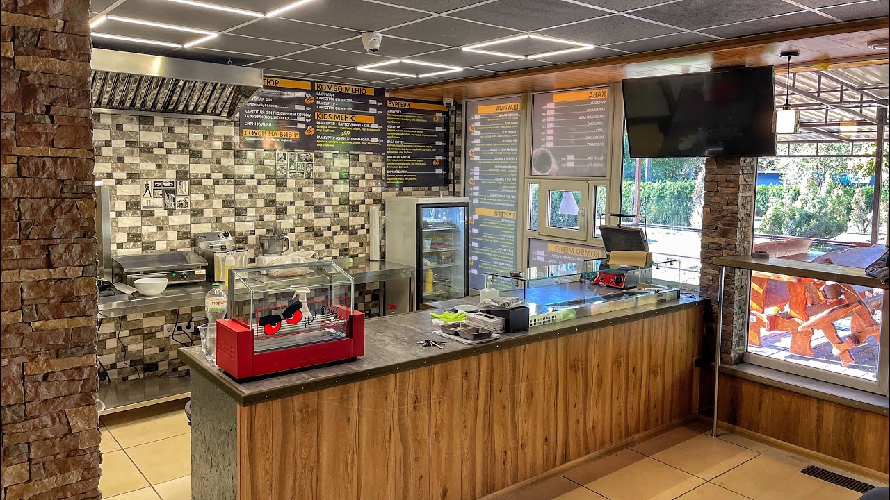 Відкрили Фаст Фуд з нуля.Ціна Відкриття - YouTube