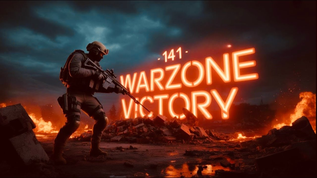 My Craziest Warzone Ending Yet! Team 141 - YouTube