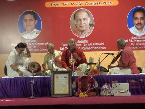 GRAND CARNATIC VOCAL CONCERT - TRICHUR V RAMACHANDRAN 17-8-2019 - YouTube