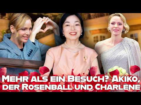 Prinzessin Akiko von Mikasa beim legendären Rosenball - was sie mit Fürstin Charlène verbindet