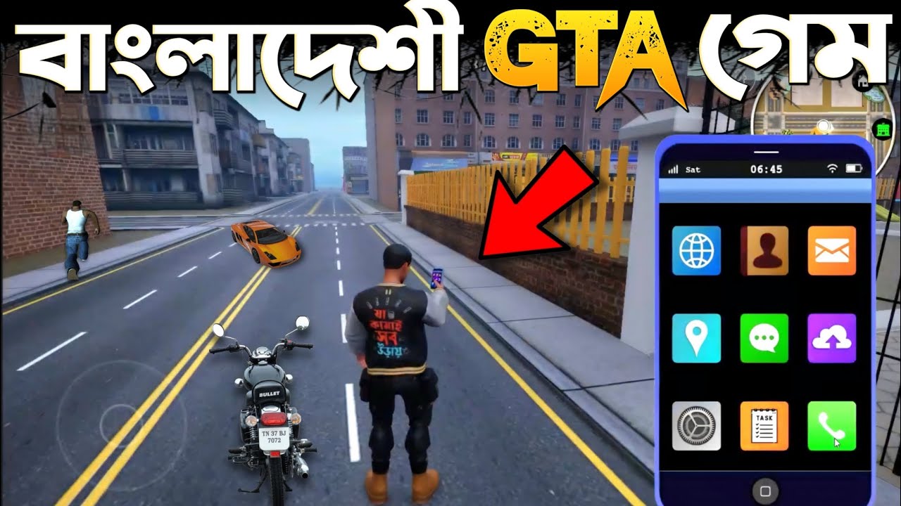 আমাদের বাংলাদেশি জিটিএ গেম😱😱🇧🇩🇧🇩#Project Bengal game#viral#gaming# ...