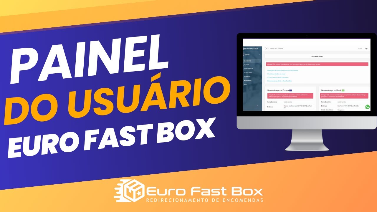Conhecendo o painel da Euro Fast Box!!! - YouTube