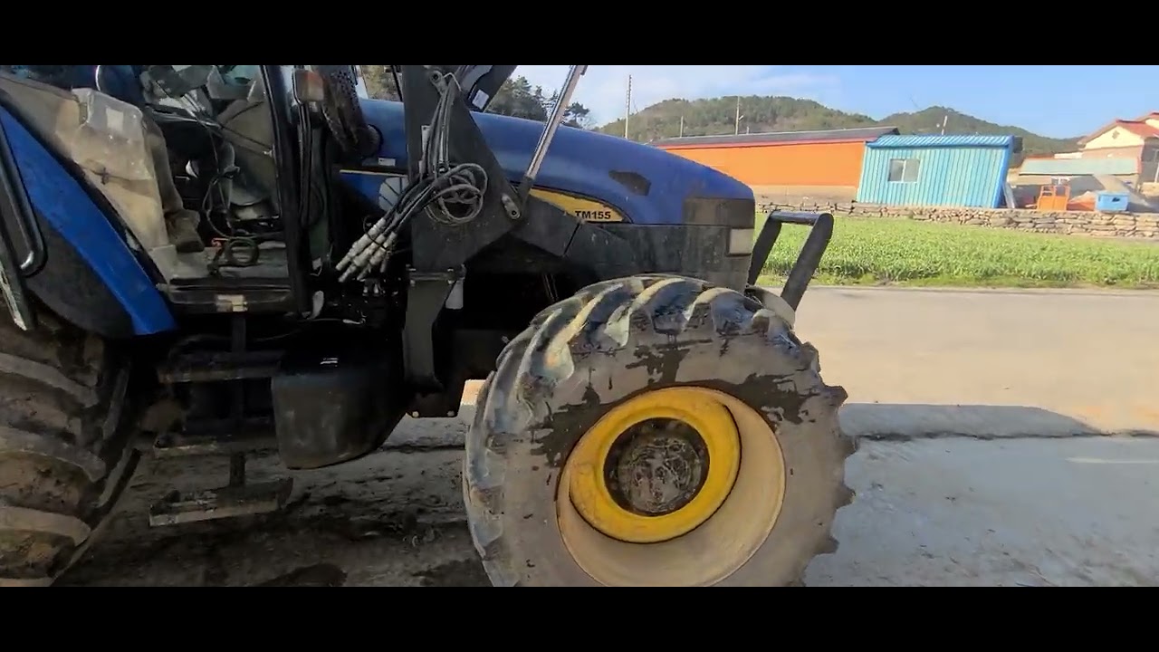 TM130 로더 로드센싱블럭 장착... - YouTube