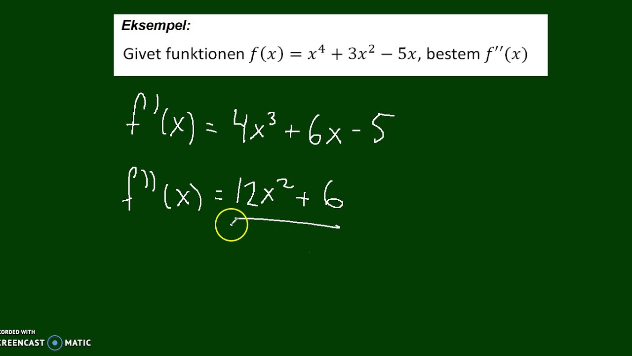 den anden afledede 1 - YouTube
