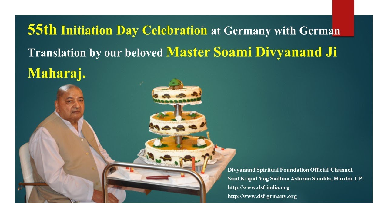 55th Initiation Day Celebration at Germany ||Soami Divyanand Ji Maharaj ...