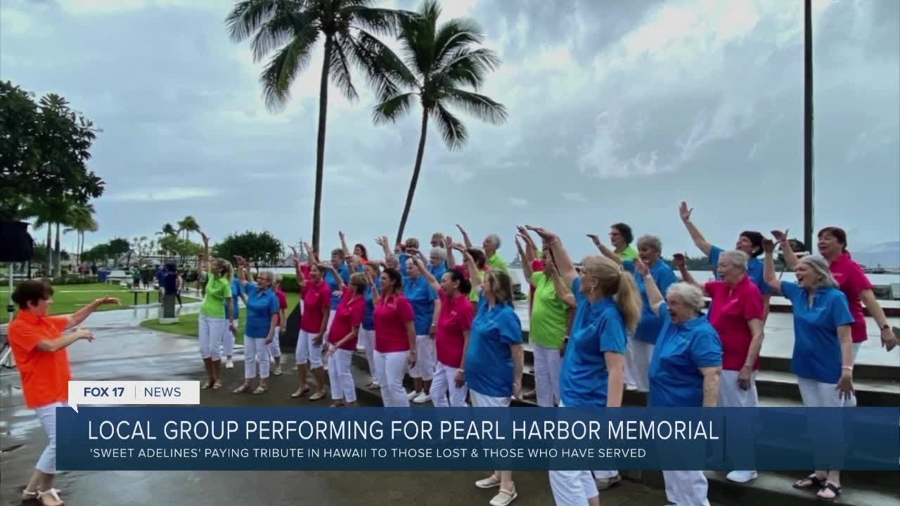 Local singing group performs in Hawaii to mark 80 years since Pearl ...