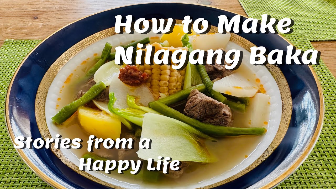 How to Make Nilagang Baka (Filipino Beef Stew) - YouTube