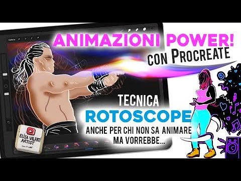 Animazione_Tutorial NERD: PROCREATE e ROTOSCOPE animazioni realistiche e potenti_Elisa Valanti ...