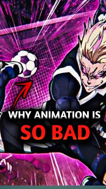 What is The Reason Of Why Blue Lock Animation Is So Bad #shorts - YouTube