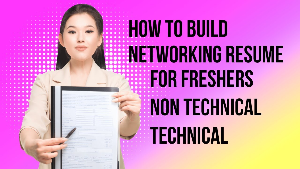 Resume preparation for both Freshers & Experienced non-tech candidates ...